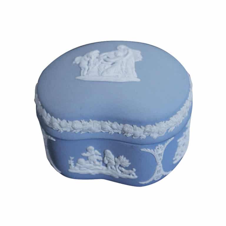 Wedgwood Light Blue Jasperware Baptism Kidney Shaped Bowl – Clyde on 4th Antiques & Collectables