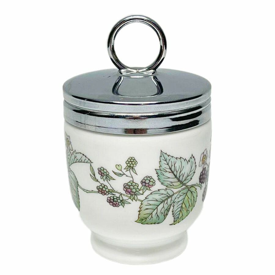 Royal Worcester Egg Coddler Black Berry - Clyde on 4th Antiques ...