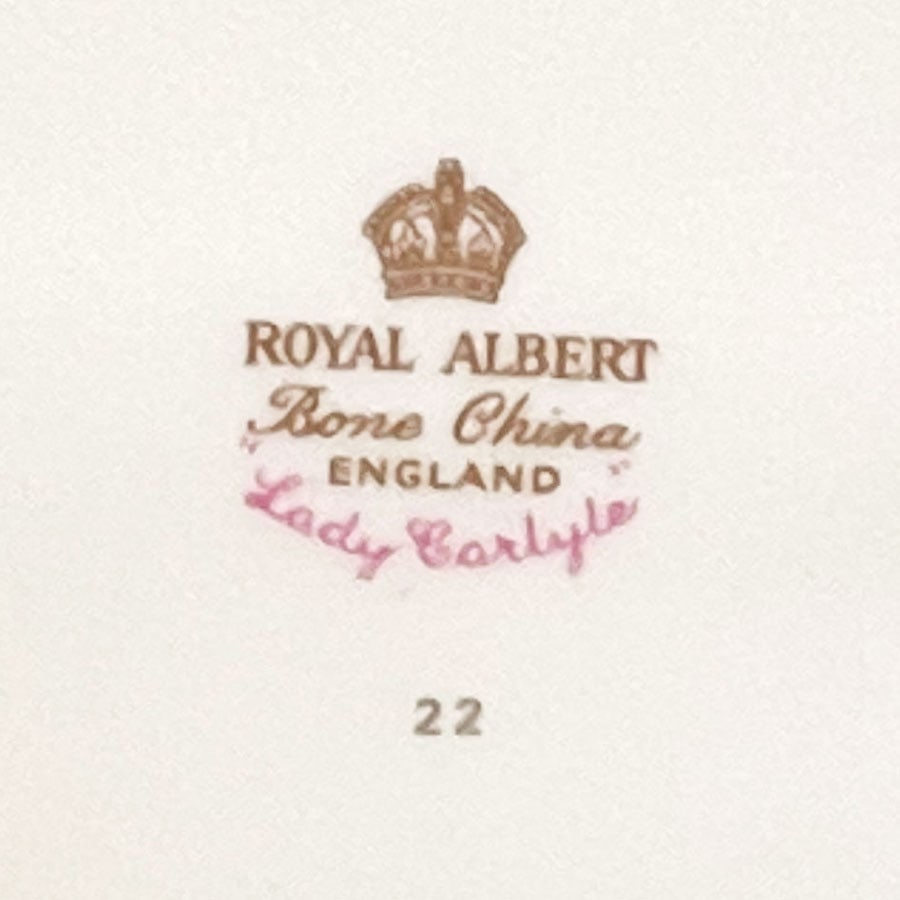 Royal Albert Lady Carlyle 38cm Platter - Clyde on 4th Antiques ...