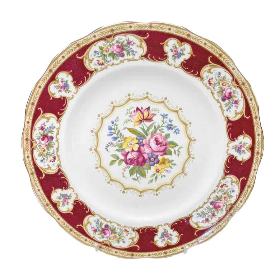 Royal Albert Lady Hamilton Entree Plate - Clyde on 4th Antiques ...
