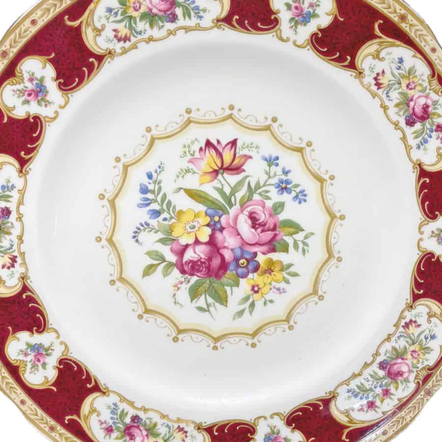 Royal Albert Lady Hamilton Entree Plate - Clyde on 4th Antiques ...