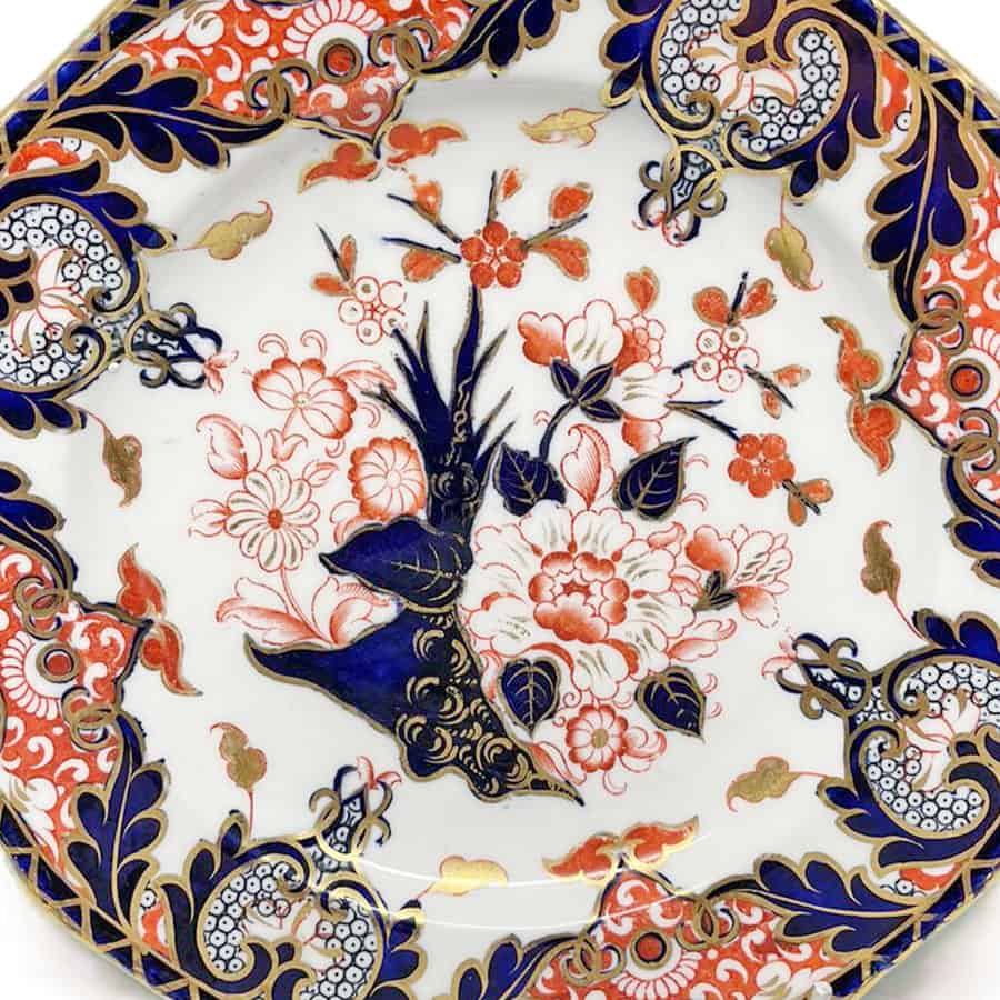 Royal Crown Derby Imari Plate 1881 - Clyde on 4th Antiques & Collectables