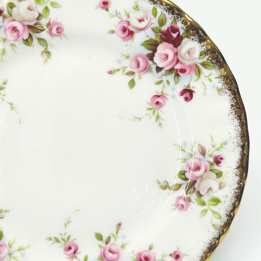 Royal Albert Cottage Garden Main Plate - Clyde on 4th Antiques ...