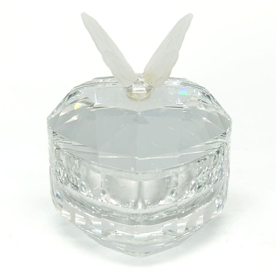 Swarovski Butterfly Heart Treasure Box 063000 - Clyde on 4th Antiques ...