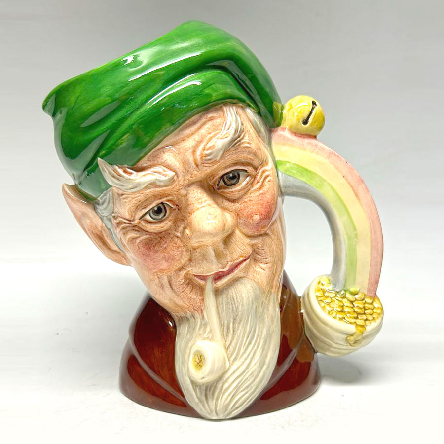 Royal Doulton Leprechaun Large Character Jug D6847 - Clyde on 4th ...