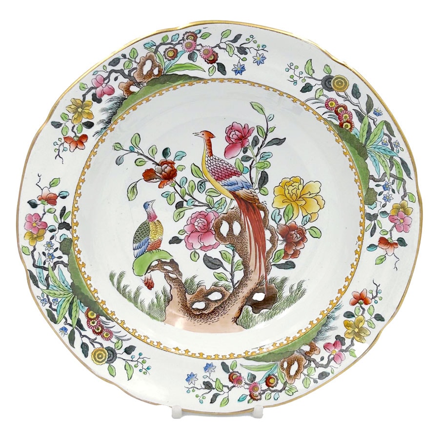 Spode Copeland Waring and Gillow Pheasant Soup Bowl c1908 - Clyde on ...