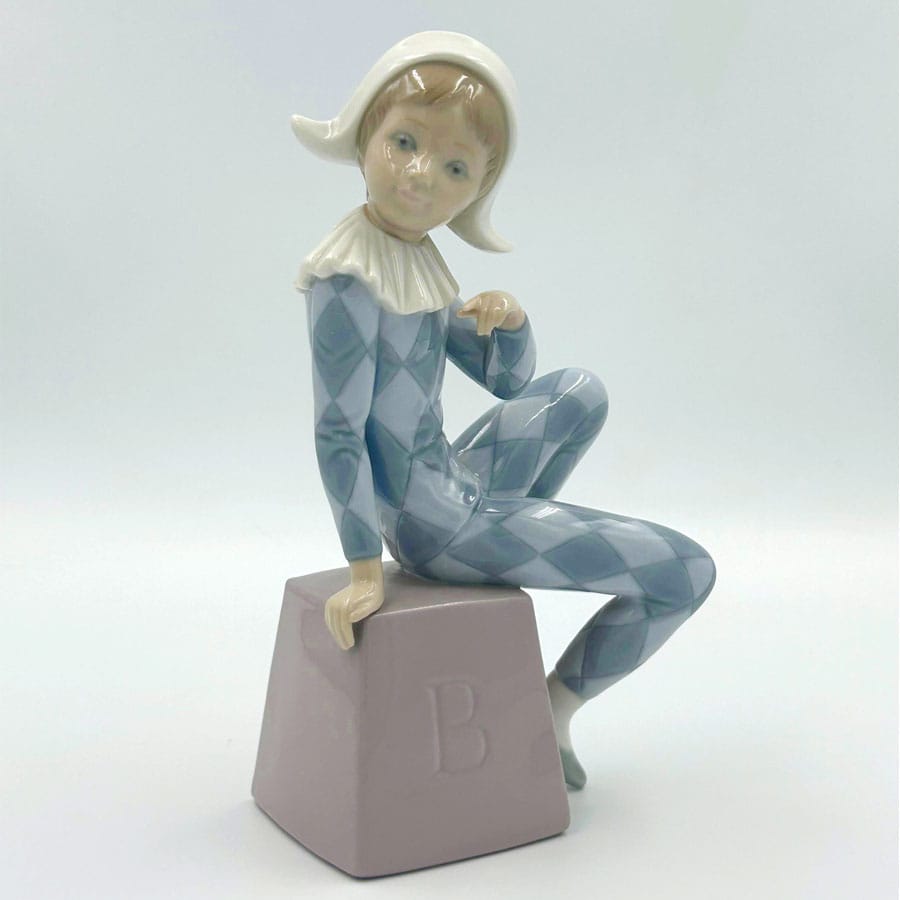 Lladro Figurine Harlequin B 5076 - Clyde on 4th Antiques & Collectables