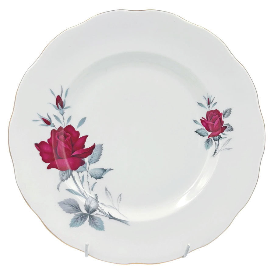 Royal Albert Sweet Romance Entree Plate - Clyde on 4th Antiques ...